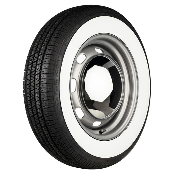 165/80R15 - Kontio WhitePaw Classic Whitewall Tire – Canada Whitewall ...